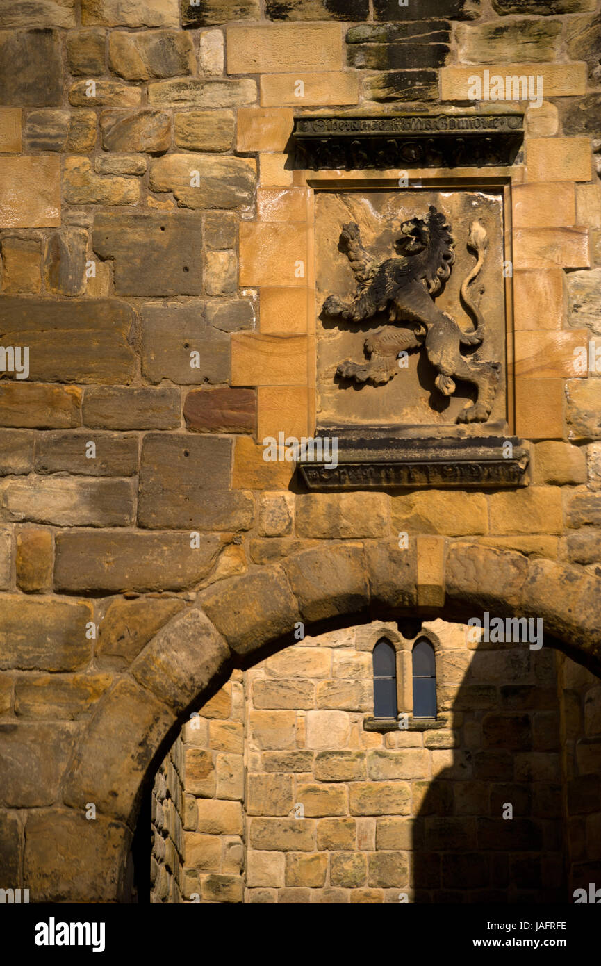 The Barbican, Alnwick Castle, Northumberland Stock Photo - Alamy