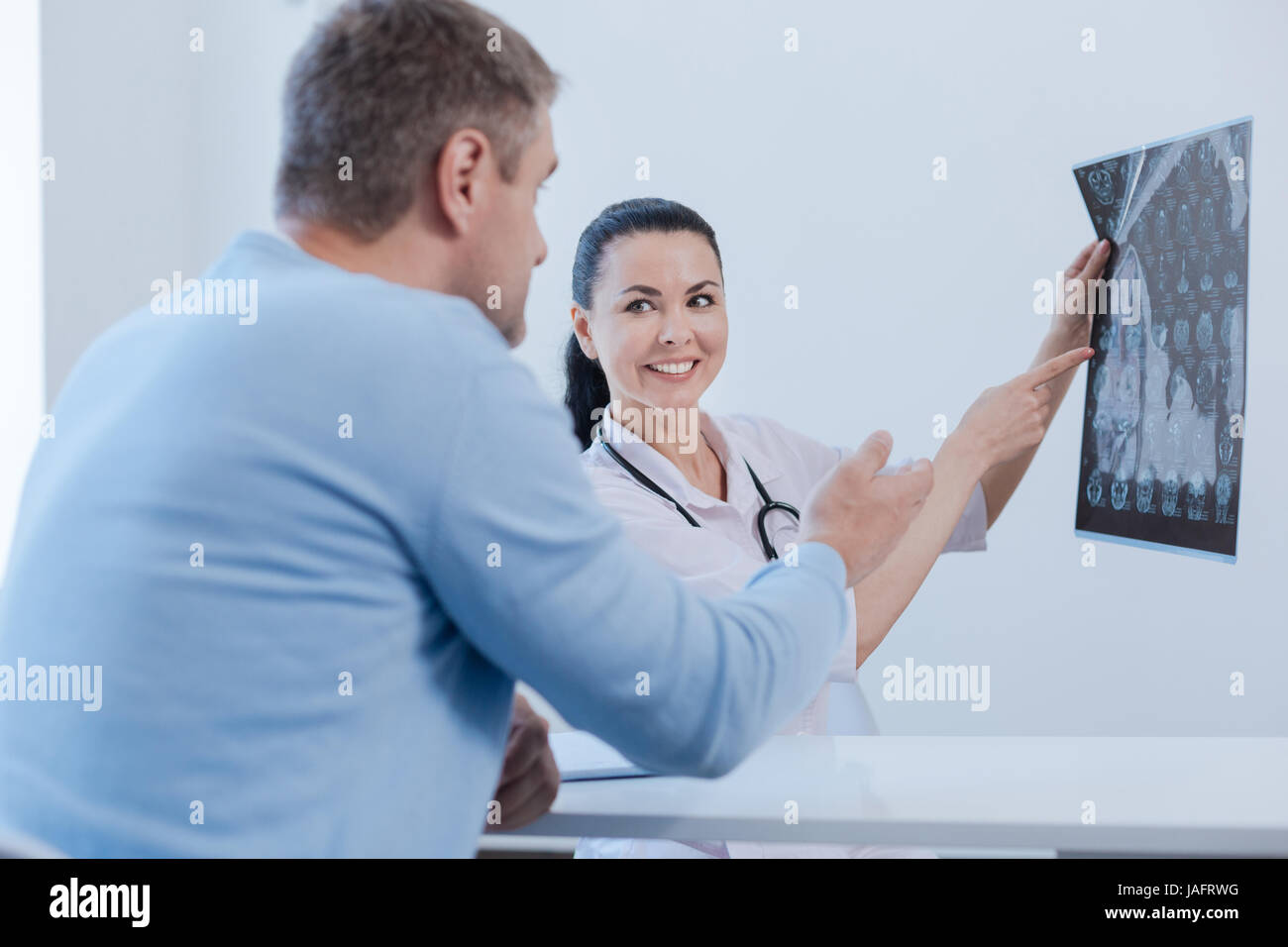 Sharing variants of treatment with you. Cheerful confident experienced ...