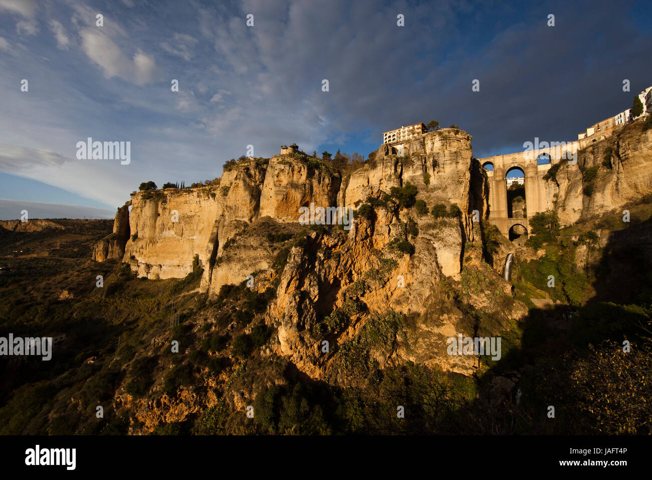 Aerial ronda bridge hi-res stock photography and images - Alamy