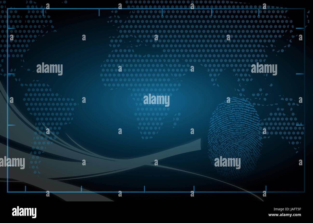 dark blue technology background illustration design Stock Photo - Alamy