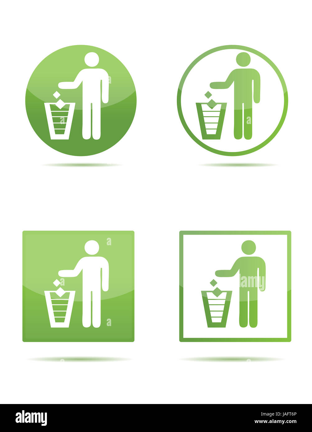 Vector - Litter sign Stock Photo - Alamy