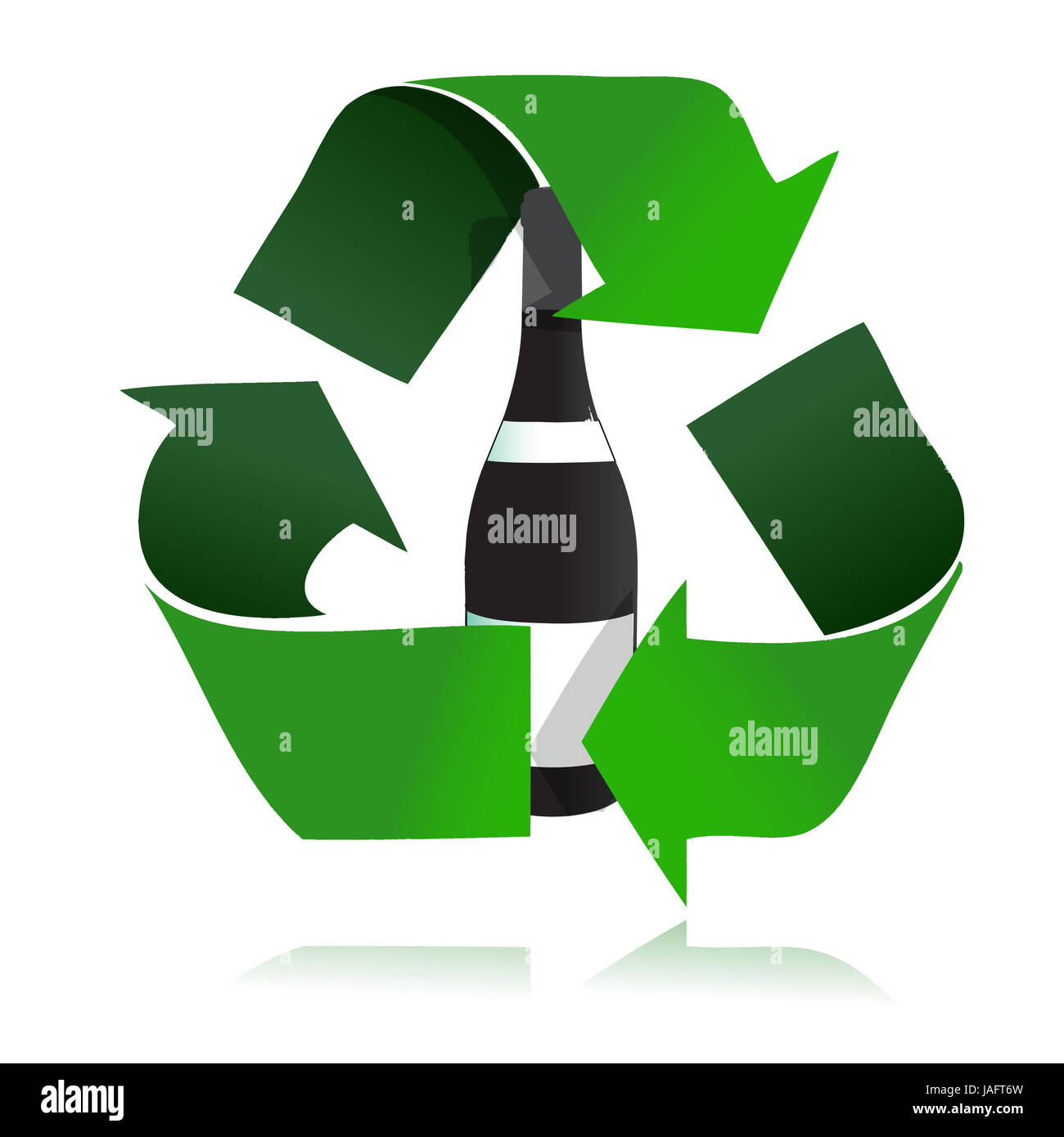 Clipart glass recycling hi-res stock photography and images - Alamy