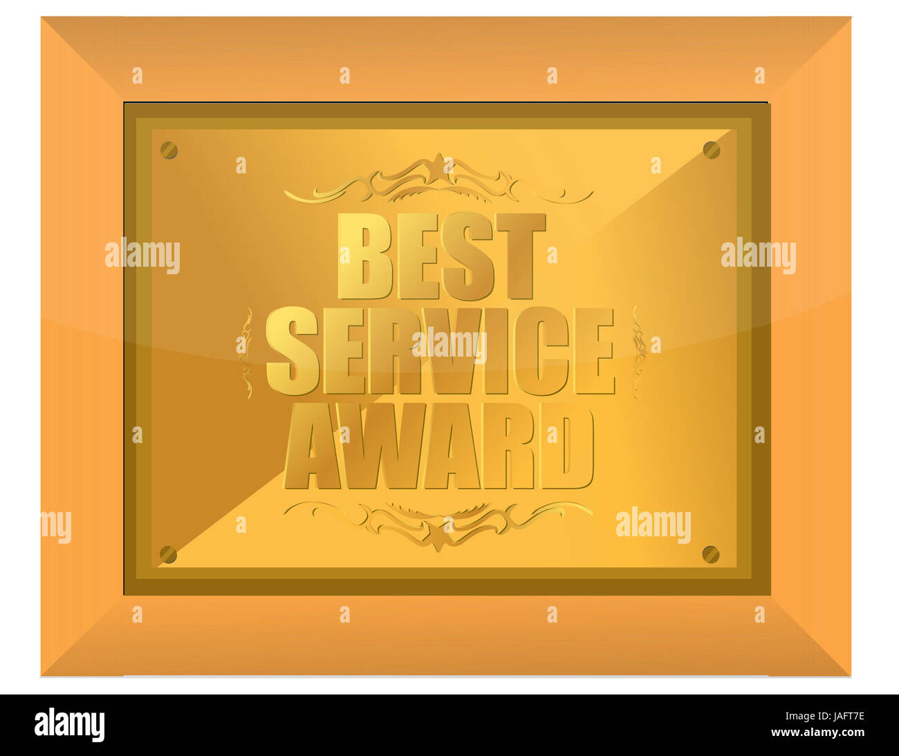 best service award Stock Photo - Alamy