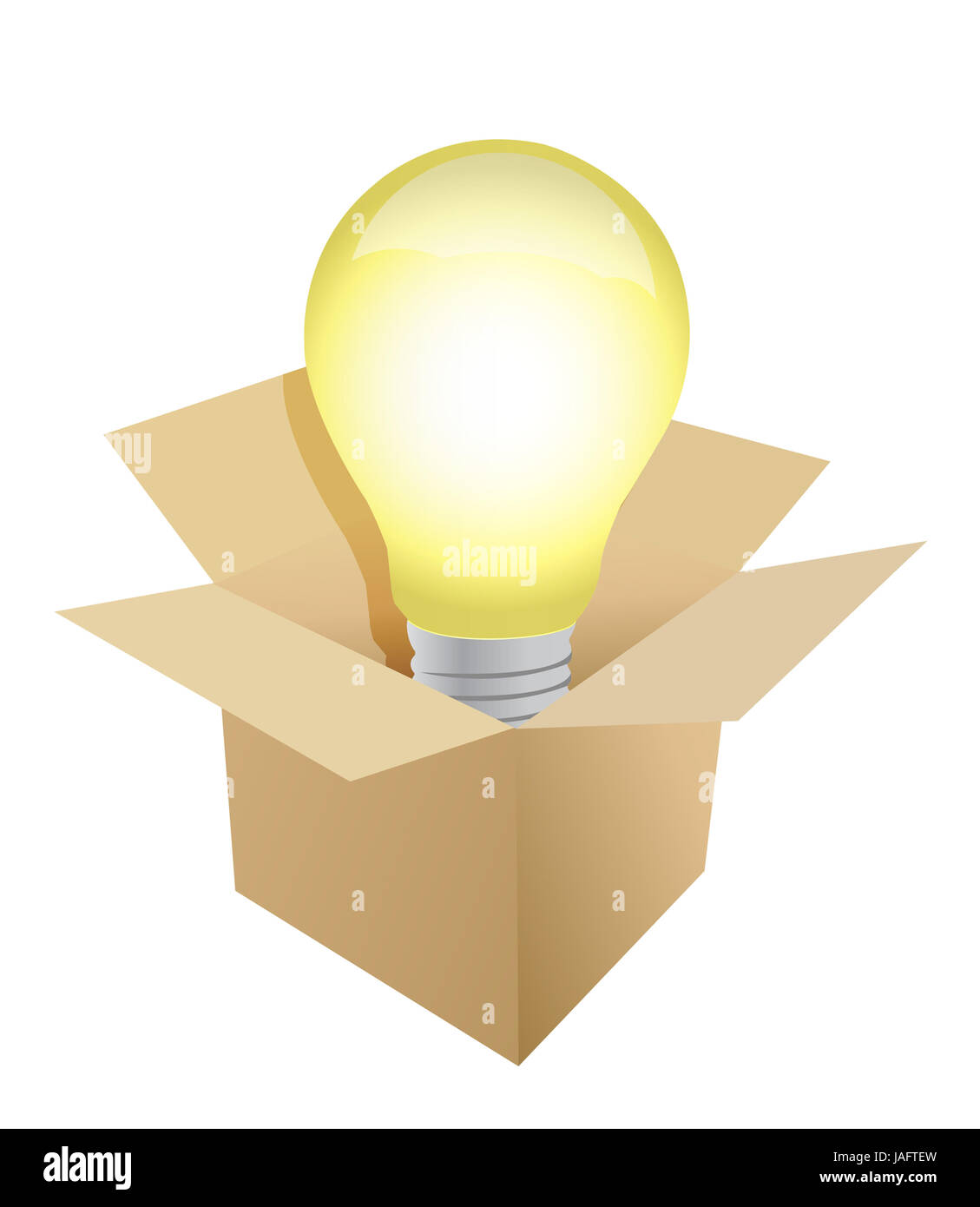 Incandescent light bulb box hi-res stock photography and images - Alamy