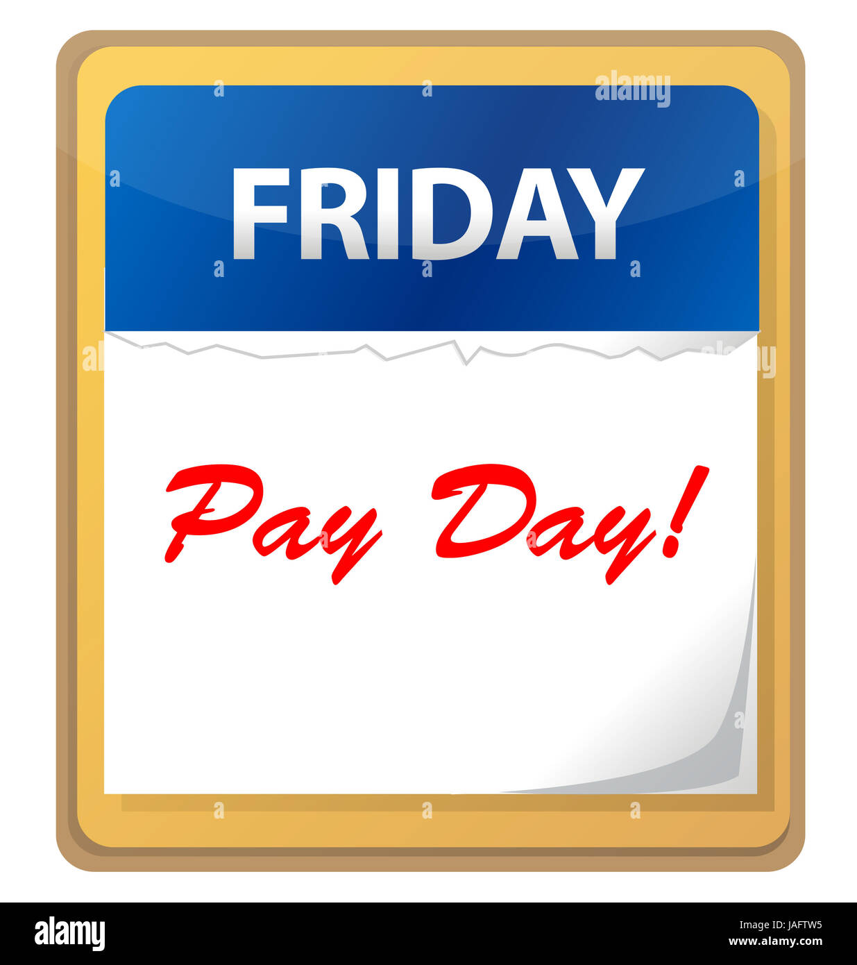 pay date written in a calendar on white background Stock Photo - Alamy