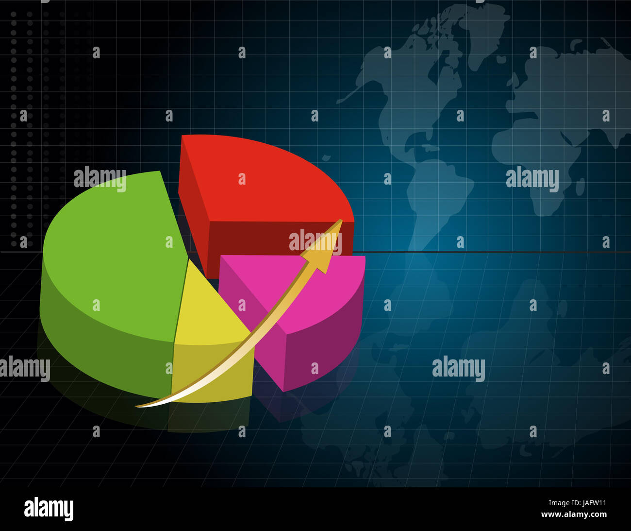 Regional map graph hi-res stock photography and images - Alamy