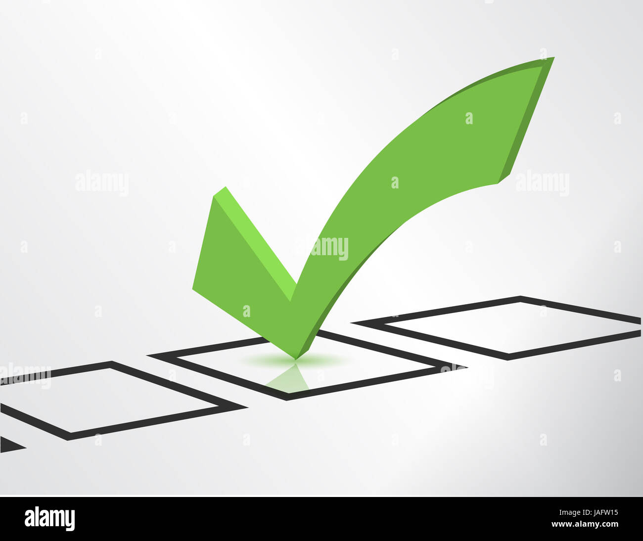 green check list symbol illustration design Stock Photo - Alamy