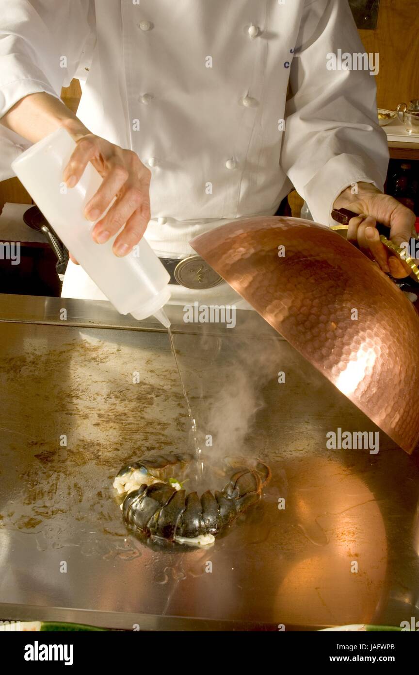 Quick fried Japanese sea food Stock Photo - Alamy