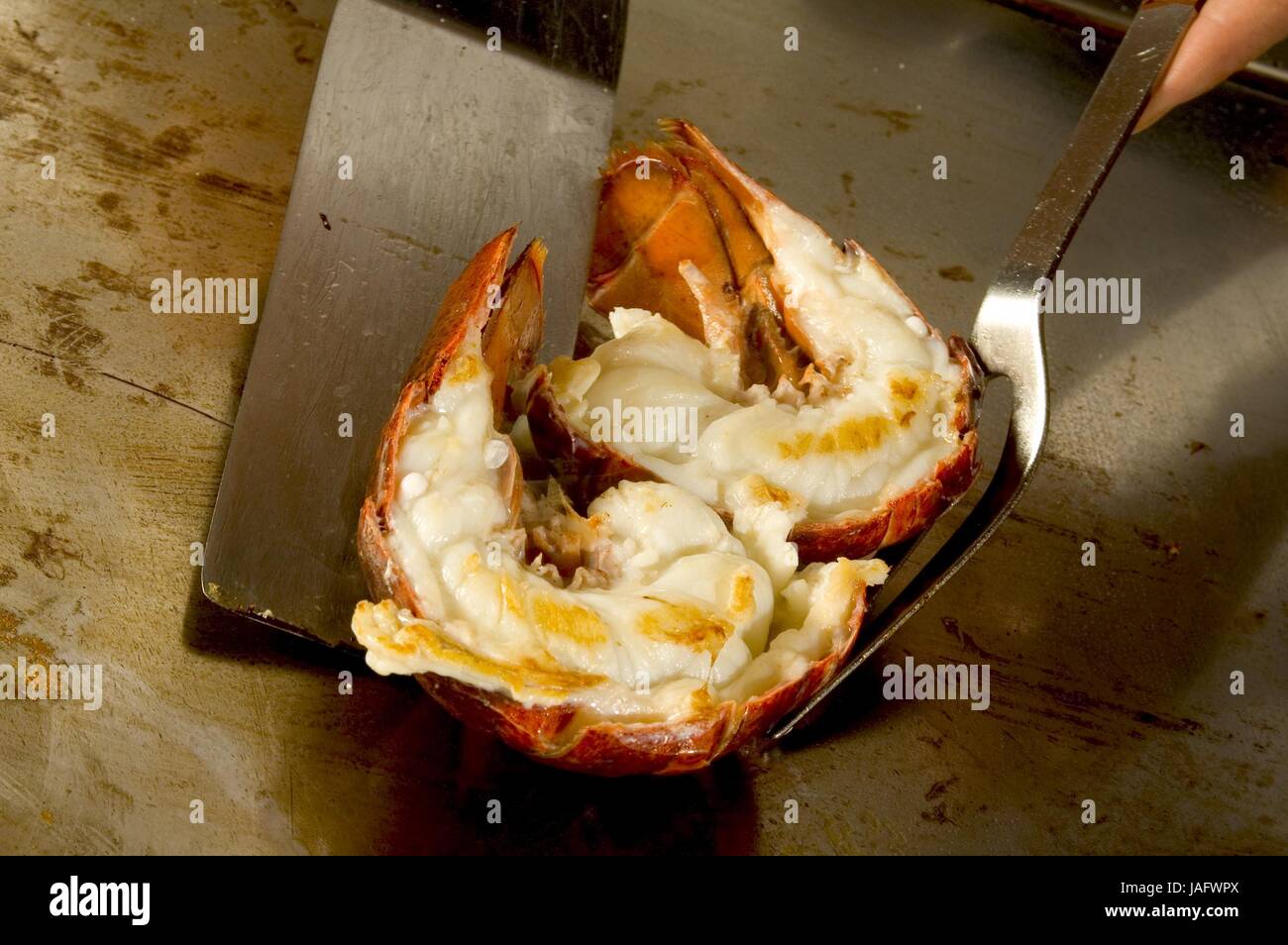 Quick fried Japanese sea food Stock Photo - Alamy