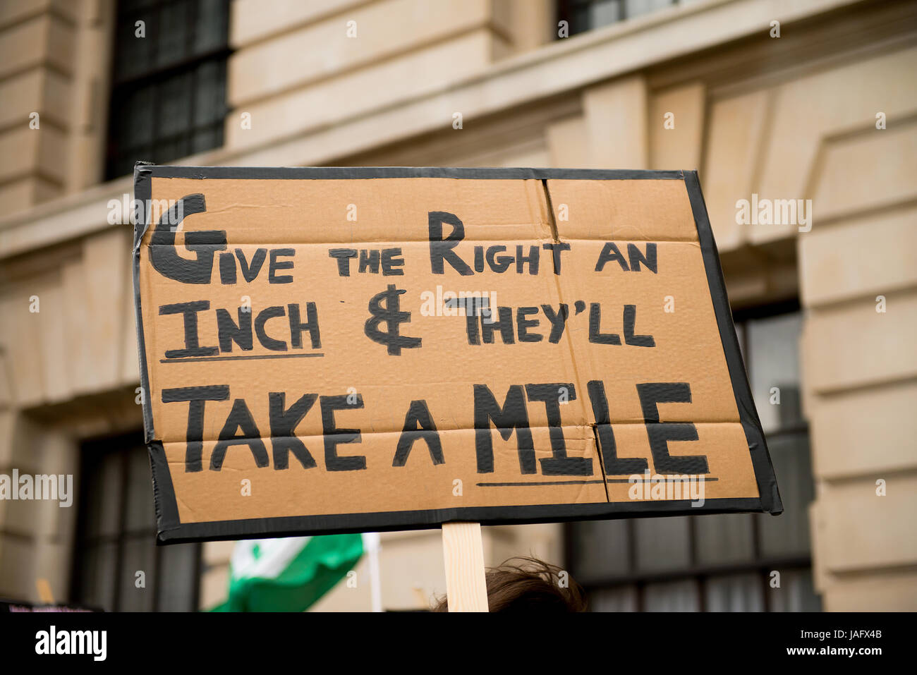 EDL / Britain First rally with counter demo by the Unite Against ...