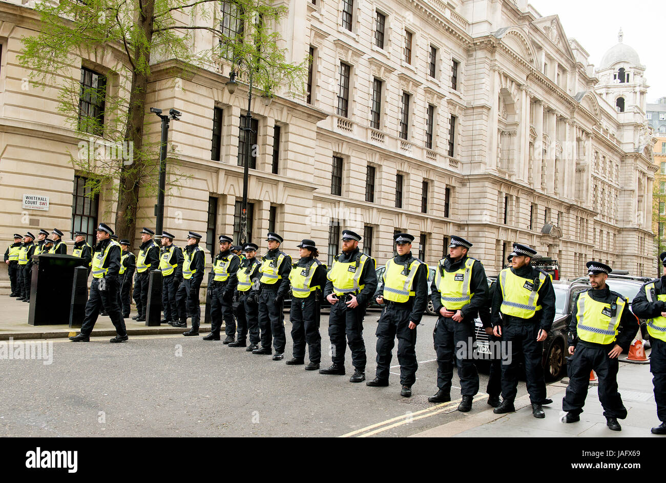 EDL / Britain First rally with counter demo by the Unite Against ...