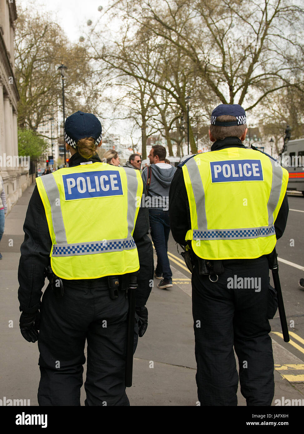 EDL / Britain First rally with counter demo by the Unite Against ...