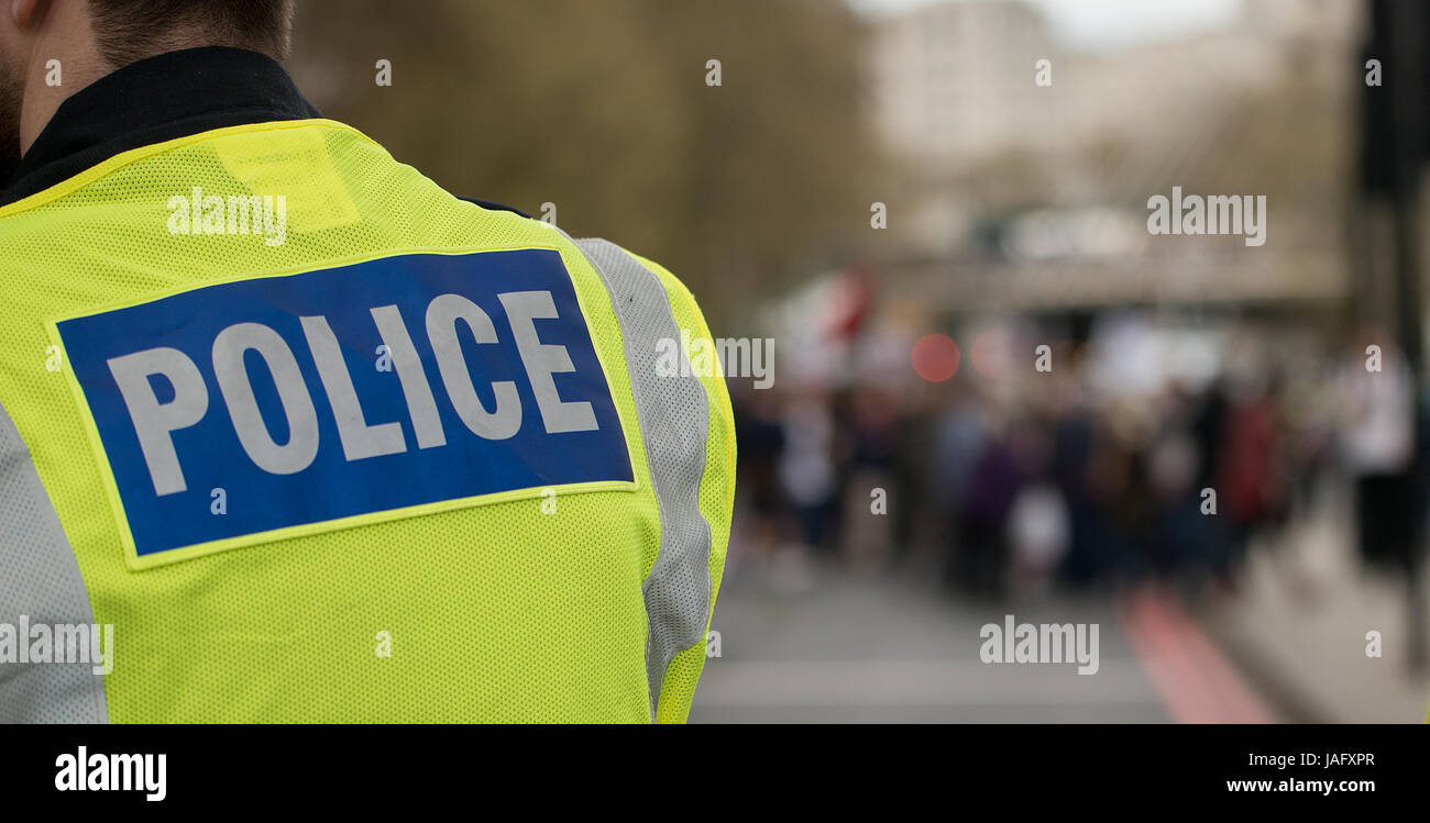 EDL / Britain First rally with counter demo by the Unite Against ...