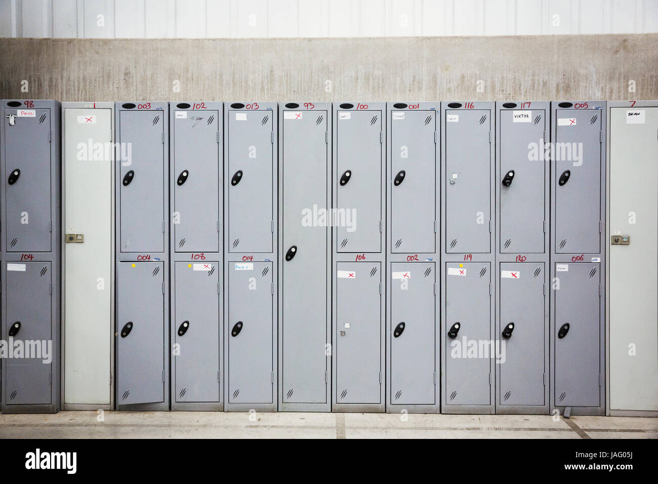 Factory locker room hi-res stock photography and images - Alamy