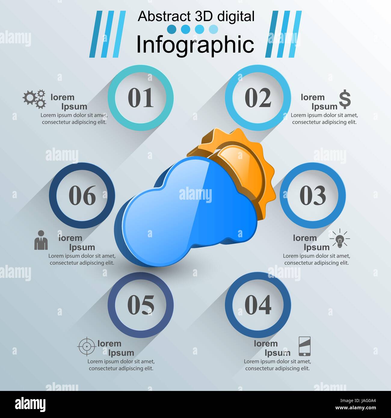 Weather forecast infographics design elements hi-res stock photography ...