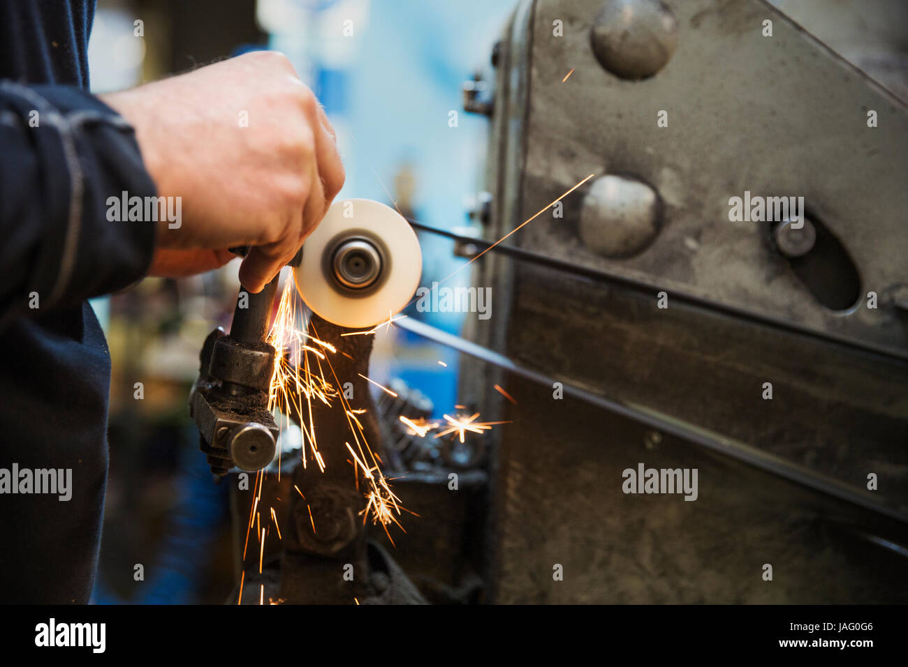Using a machine hi-res stock photography and images - Alamy
