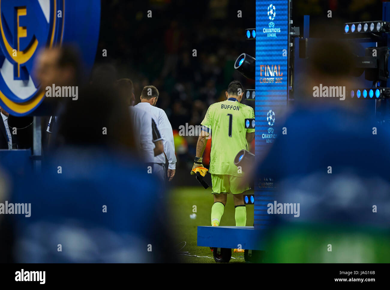 UEFA Champions League, Final, Cardiff, June 03 2017 Gianluigi BUFFON ...