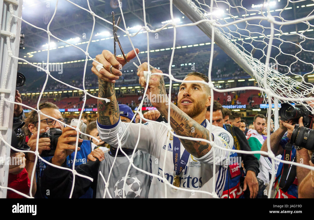 UEFA Champions League, Final, Cardiff, June 03 2017 Sergio RAMOS, Real ...