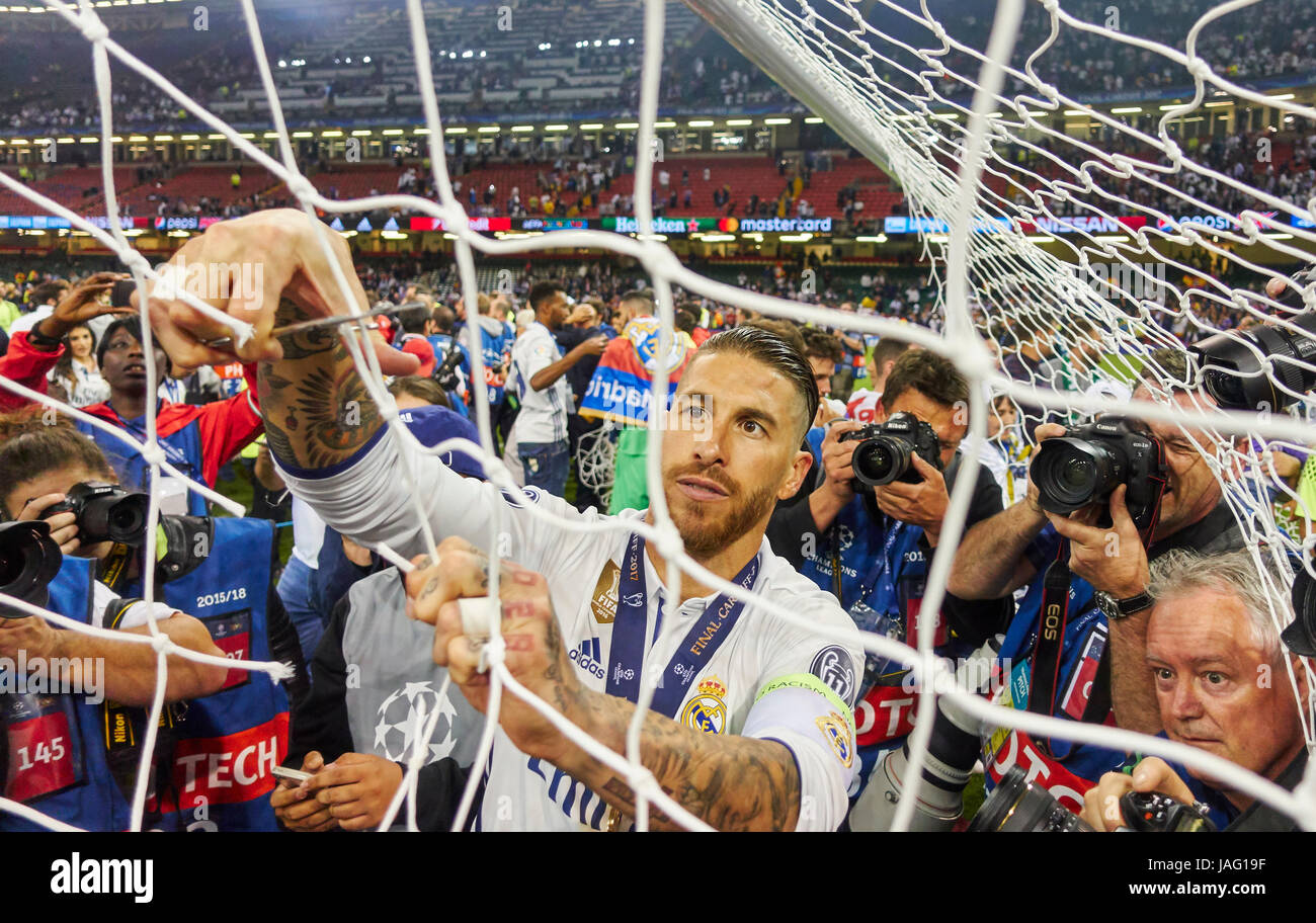 UEFA Champions League, Final, Cardiff, June 03 2017 Sergio RAMOS, Real ...