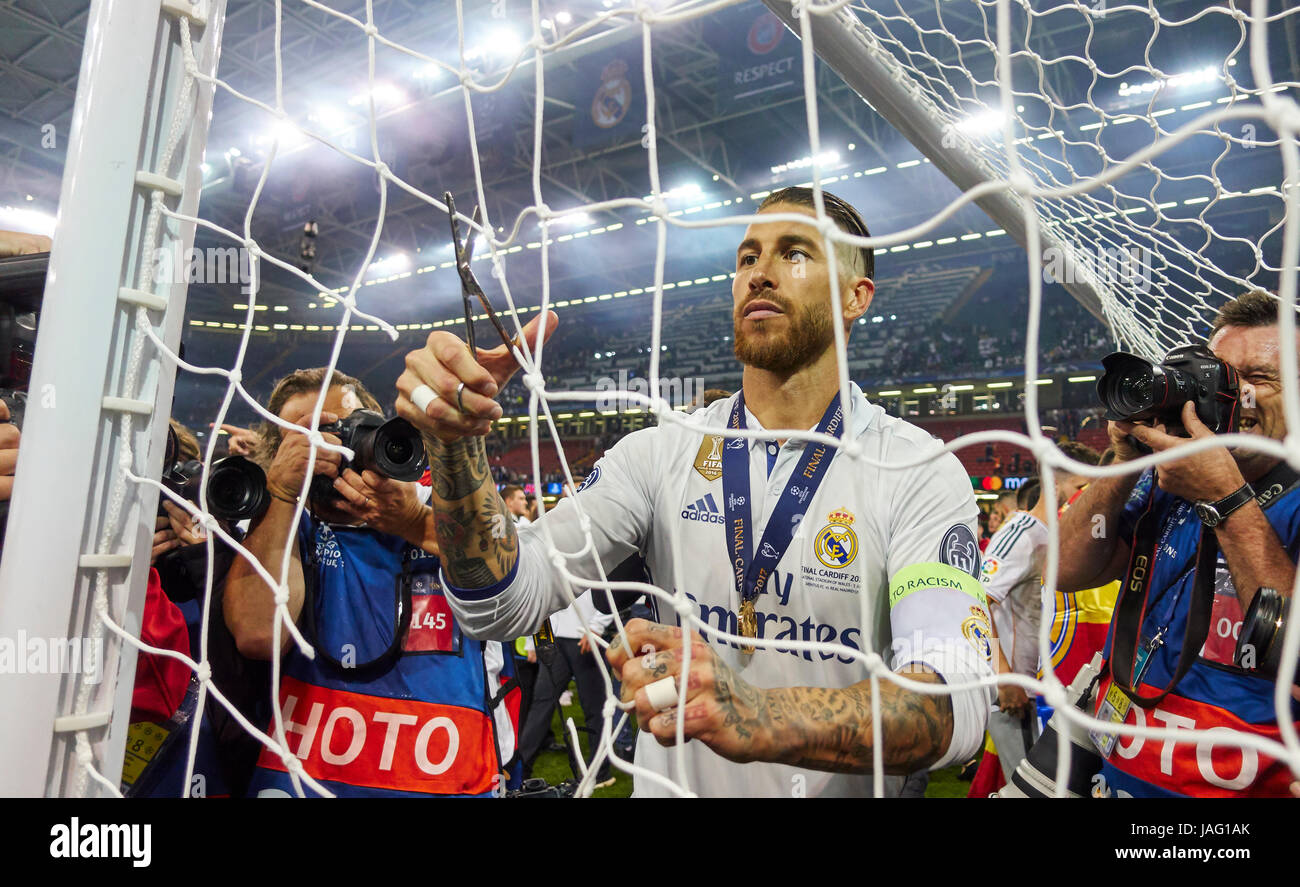 UEFA Champions League, Final, Cardiff, June 03 2017 Sergio RAMOS, Real ...