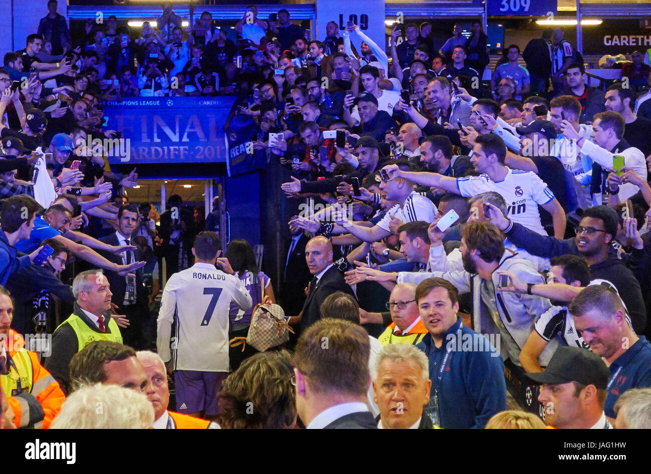 UEFA Champions League, Final, Cardiff, June 03 2017 Cristiano RONALDO ...