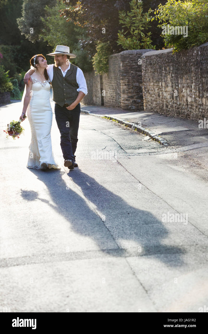 Loving each other in wedding day hi-res stock photography and images ...