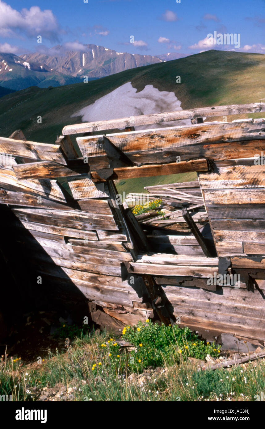 Old mine, Summit County, Colorado 7 11 Stock Photo - Alamy