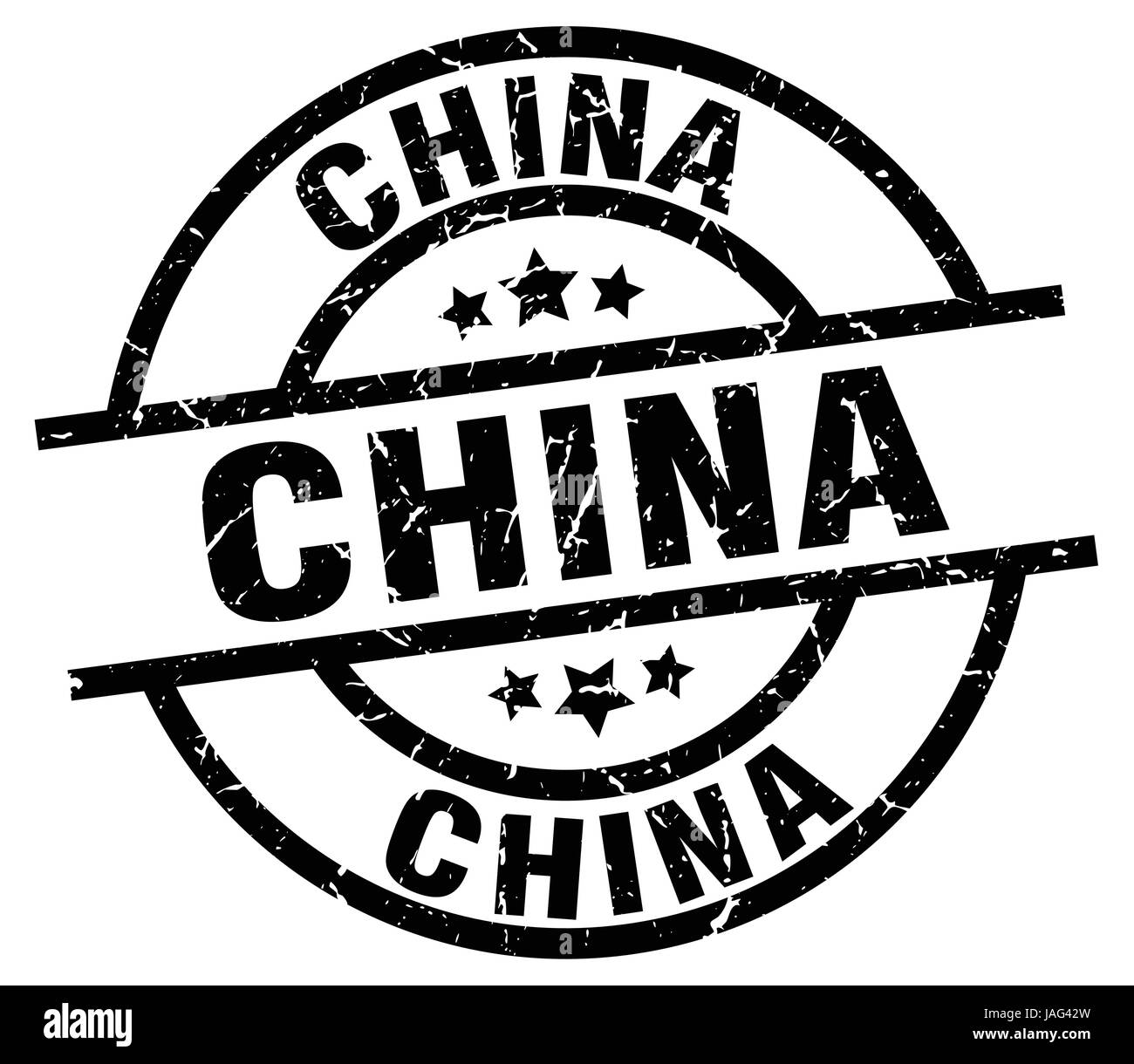 China stamp vector vectors Black and White Stock Photos & Images - Alamy