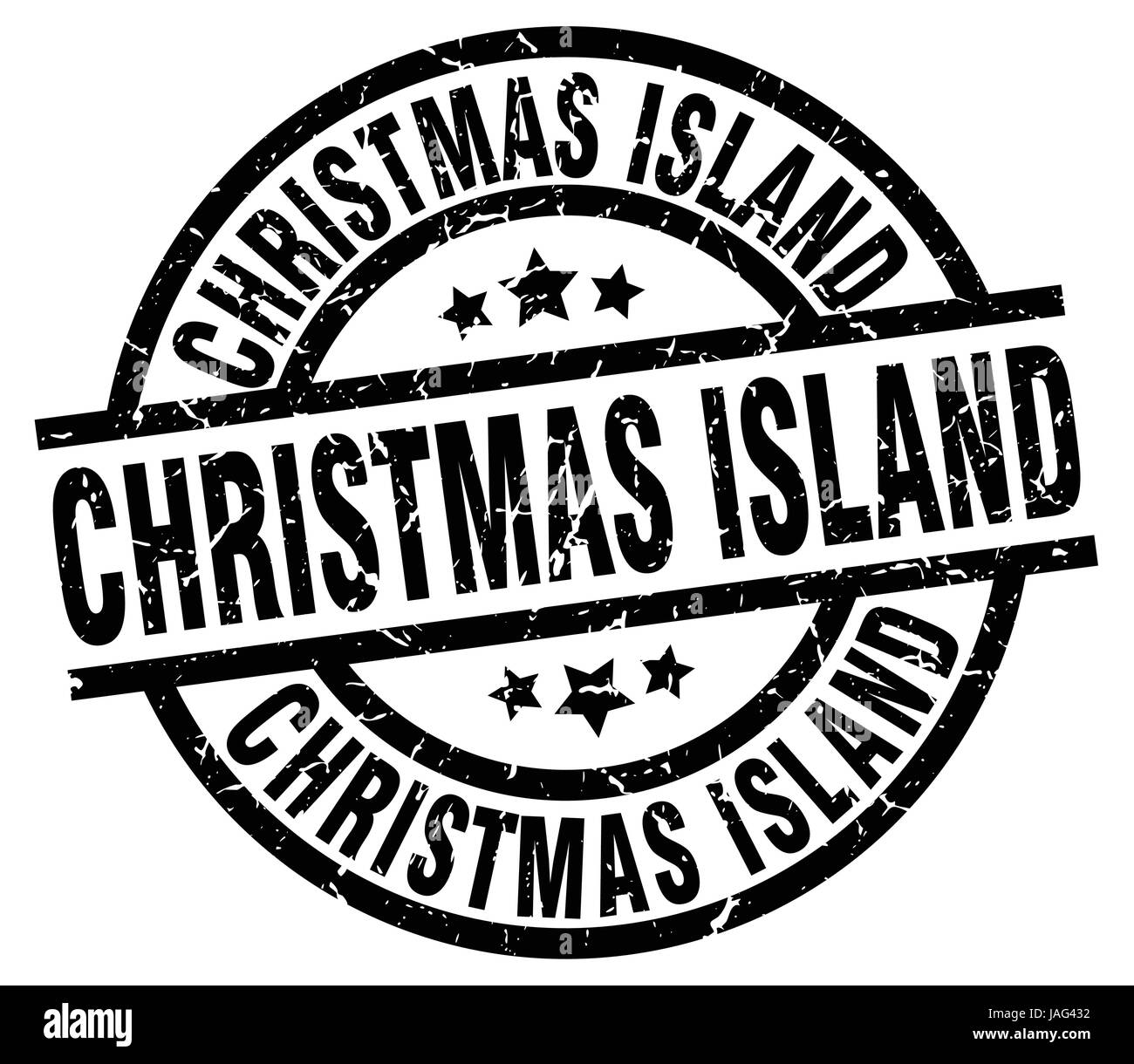 Christmas Island black round grunge stamp Stock Vector Image & Art - Alamy