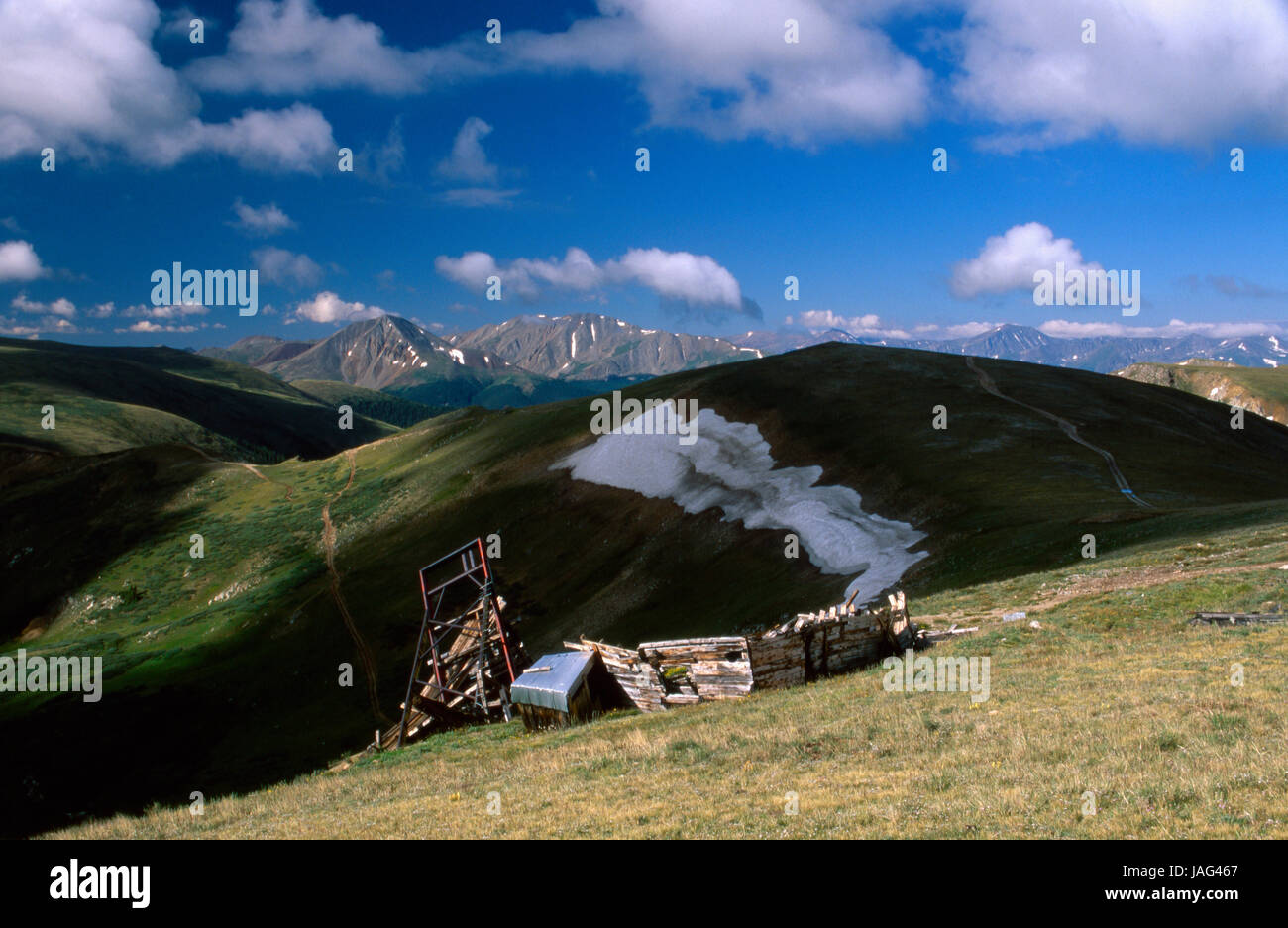 Old mine, Summit County, Colorado 7 11 Stock Photo - Alamy
