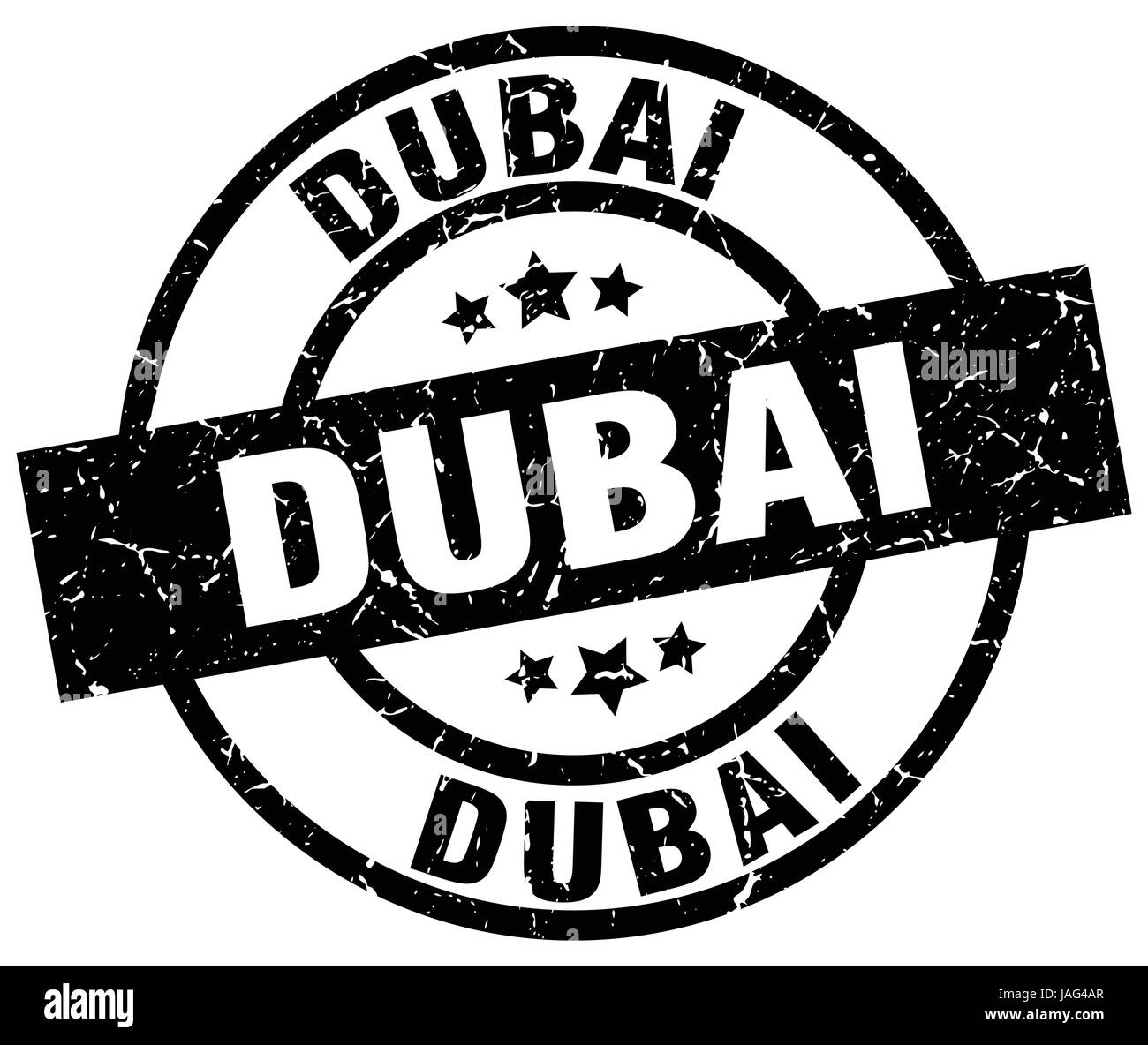 Dubai stamp Black and White Stock Photos & Images - Alamy