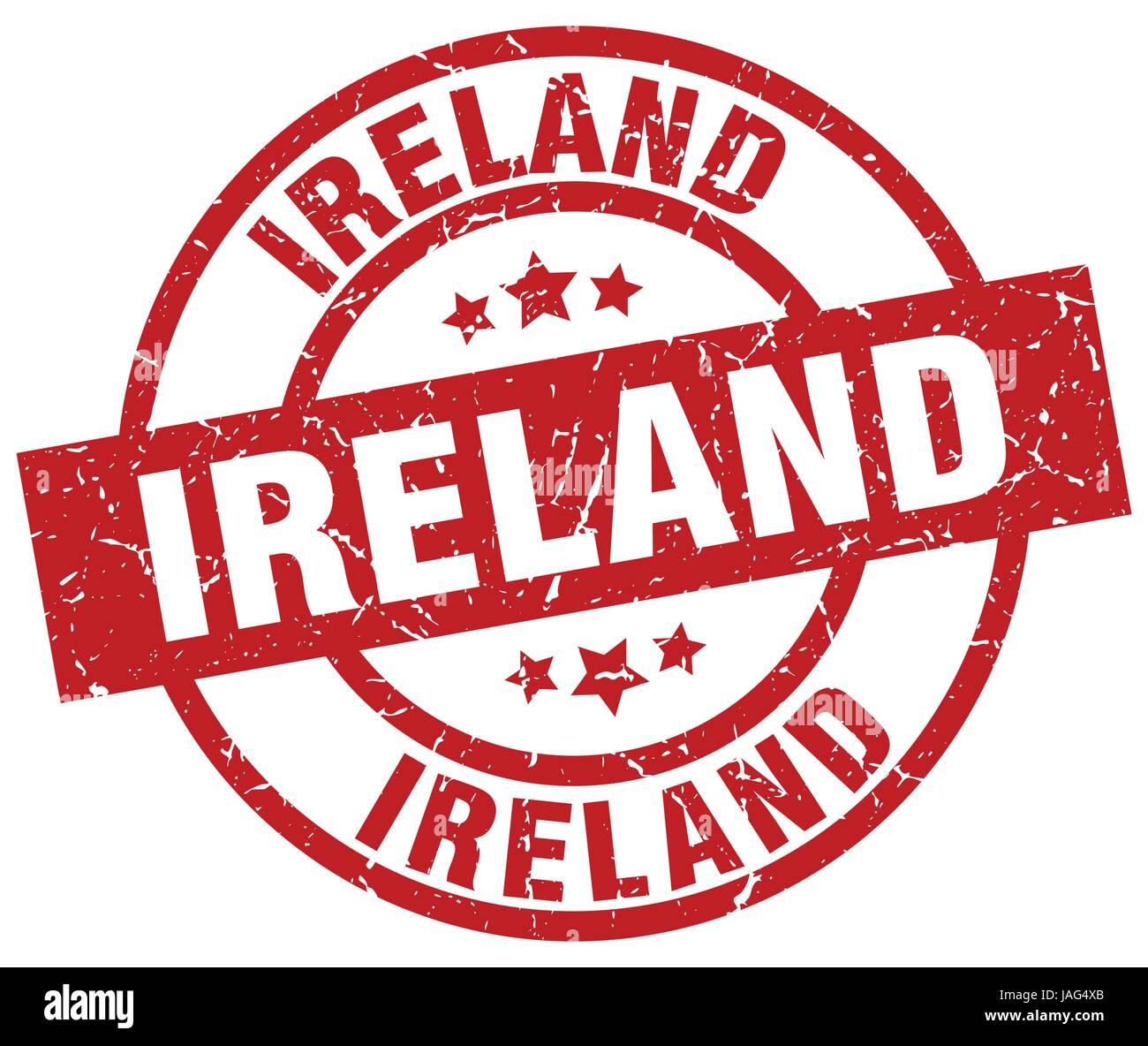 Retro travel stamp ireland Stock Vector Images - Alamy