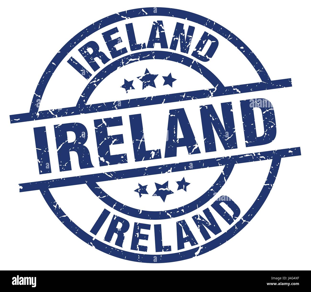 Retro travel stamp ireland hi-res stock photography and images - Alamy