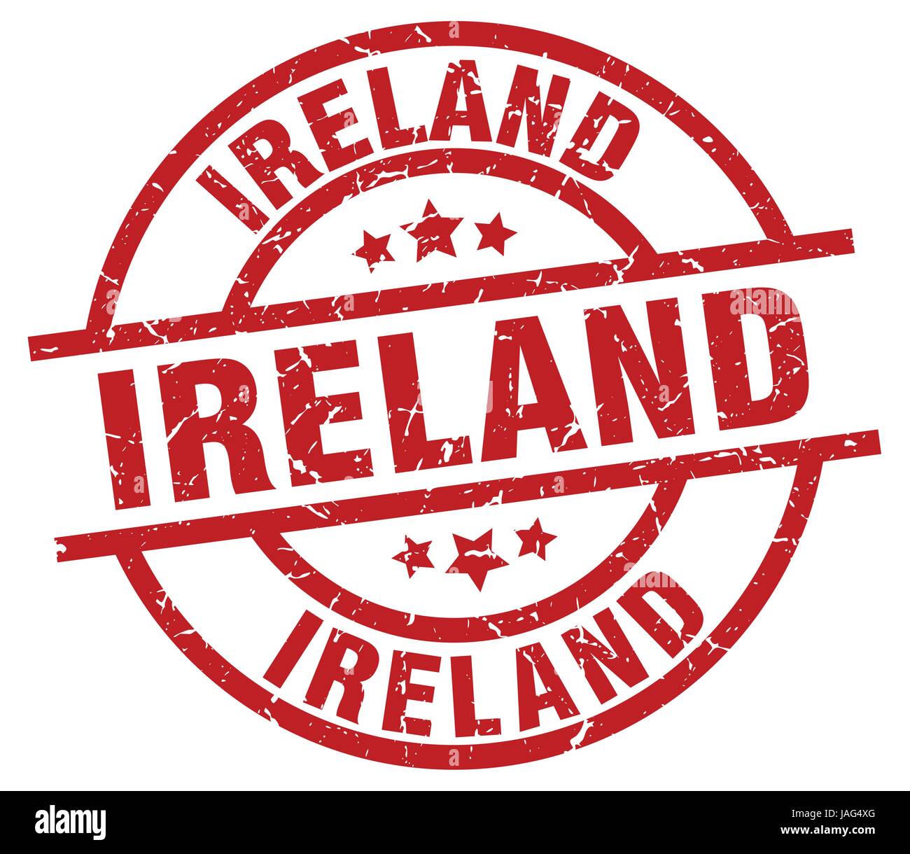 Retro travel stamp ireland Stock Vector Images - Alamy