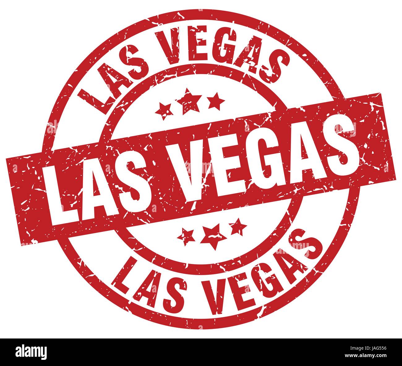 Las Vegas red round grunge stamp Stock Vector Image & Art - Alamy
