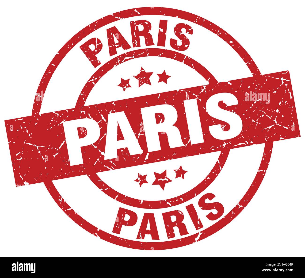 Paris red round grunge stamp Stock Vector Image & Art - Alamy