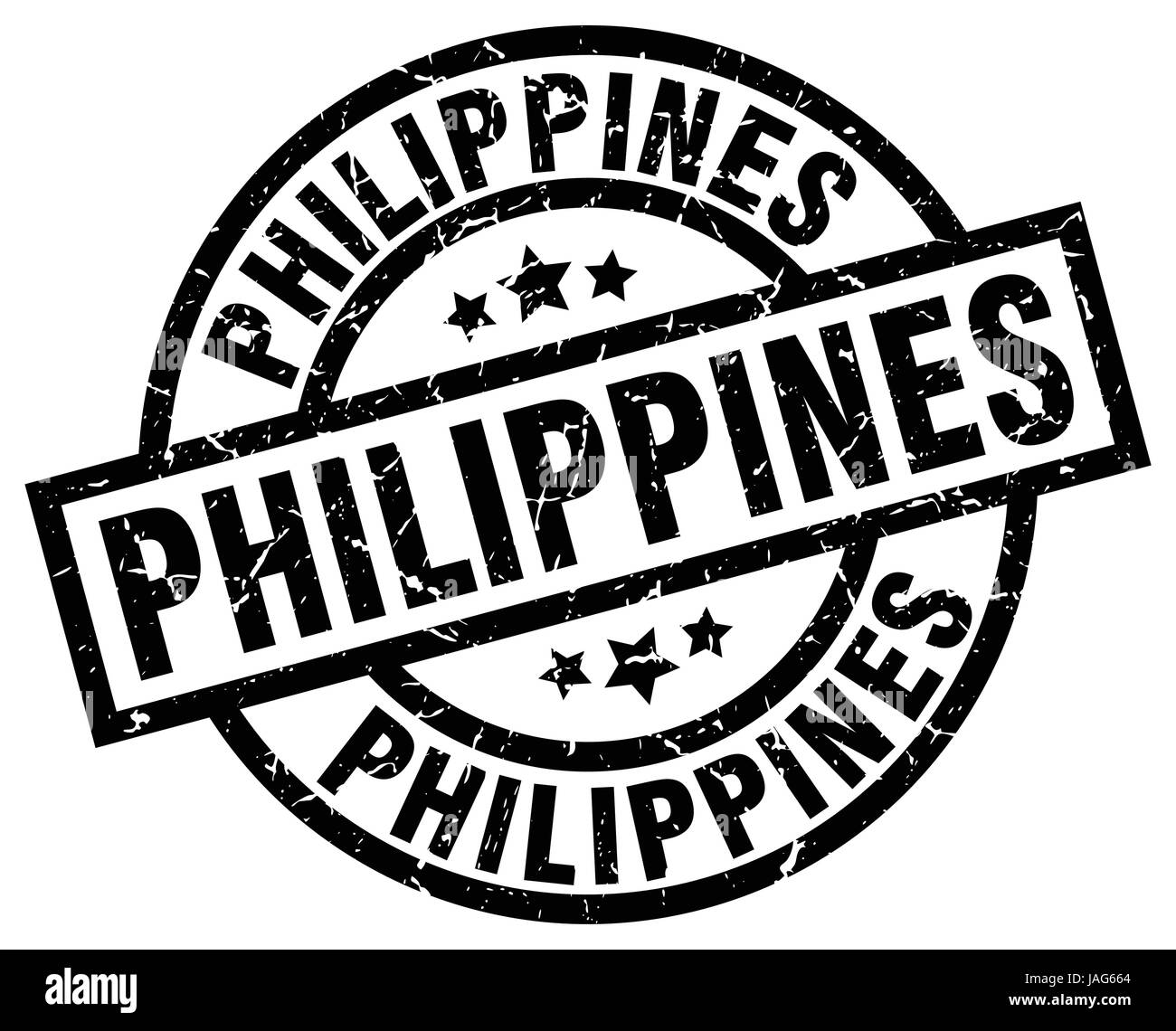 Philippines black round grunge stamp Stock Vector Image & Art - Alamy