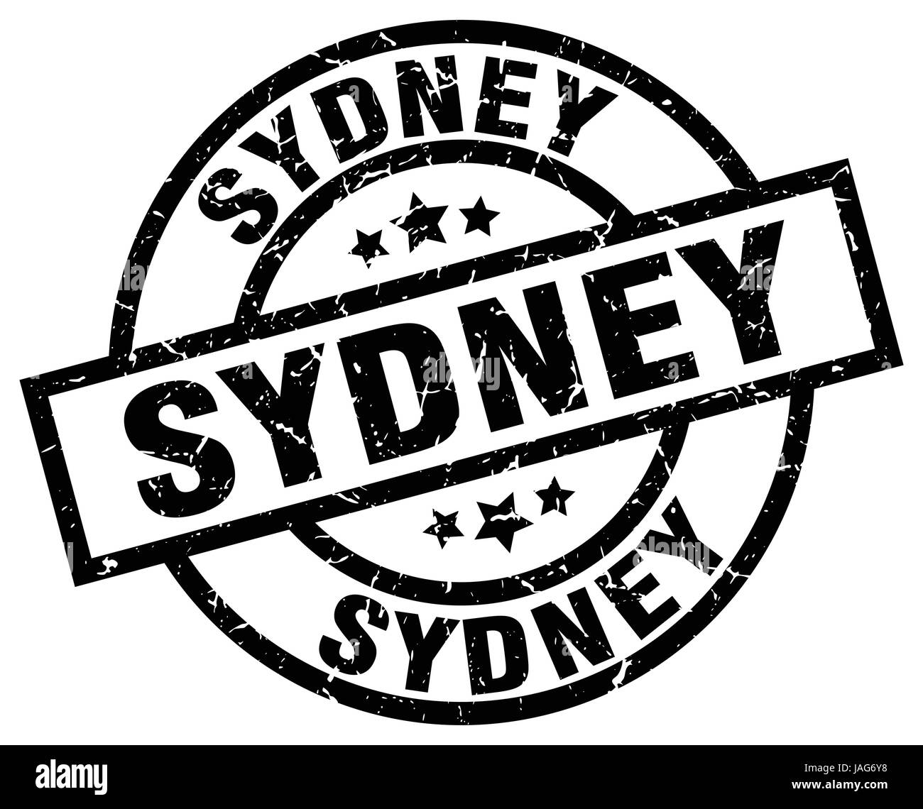 Sydney stamp Black and White Stock Photos & Images - Alamy