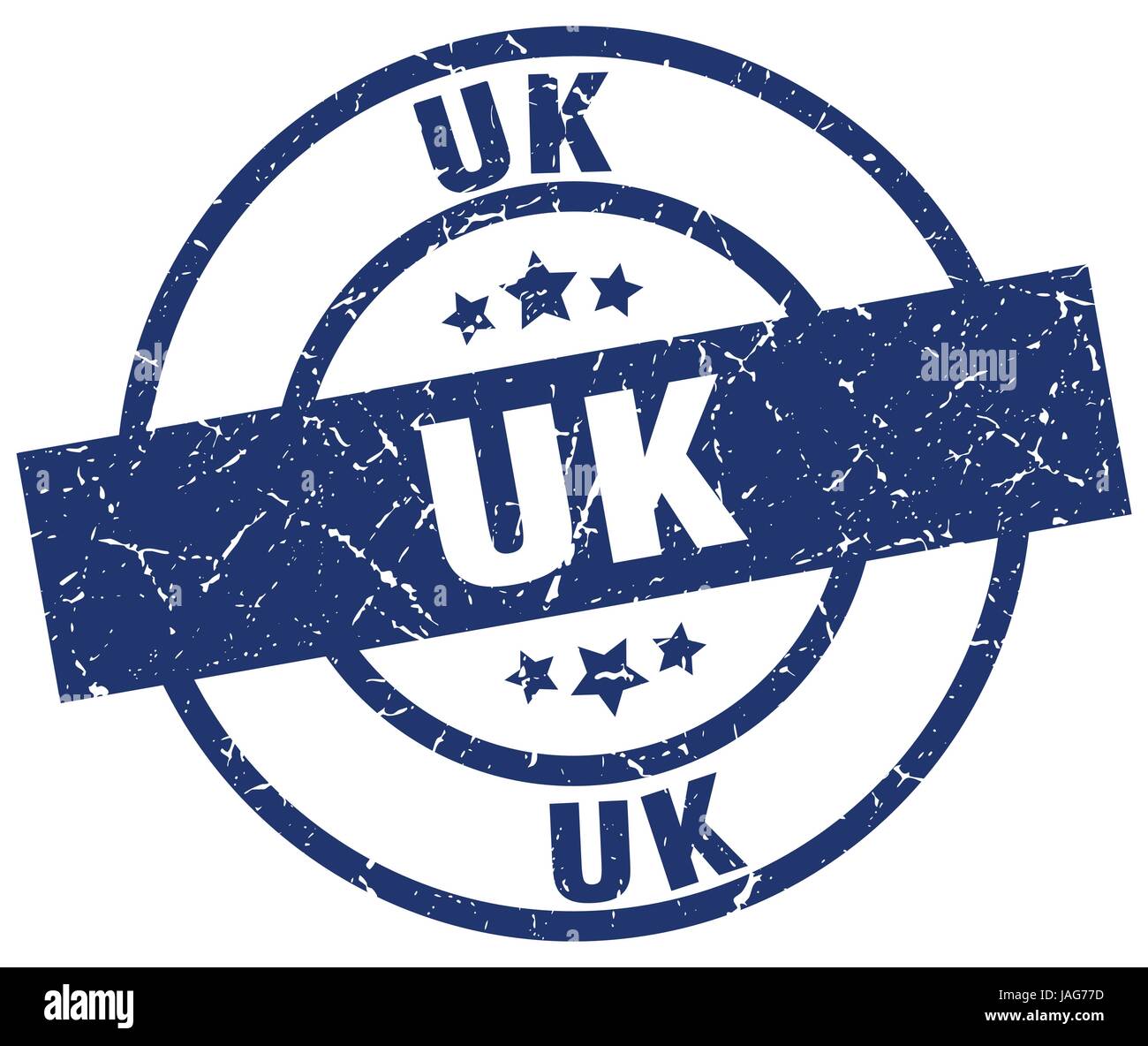 Uk blue round grunge hi-res stock photography and images - Alamy