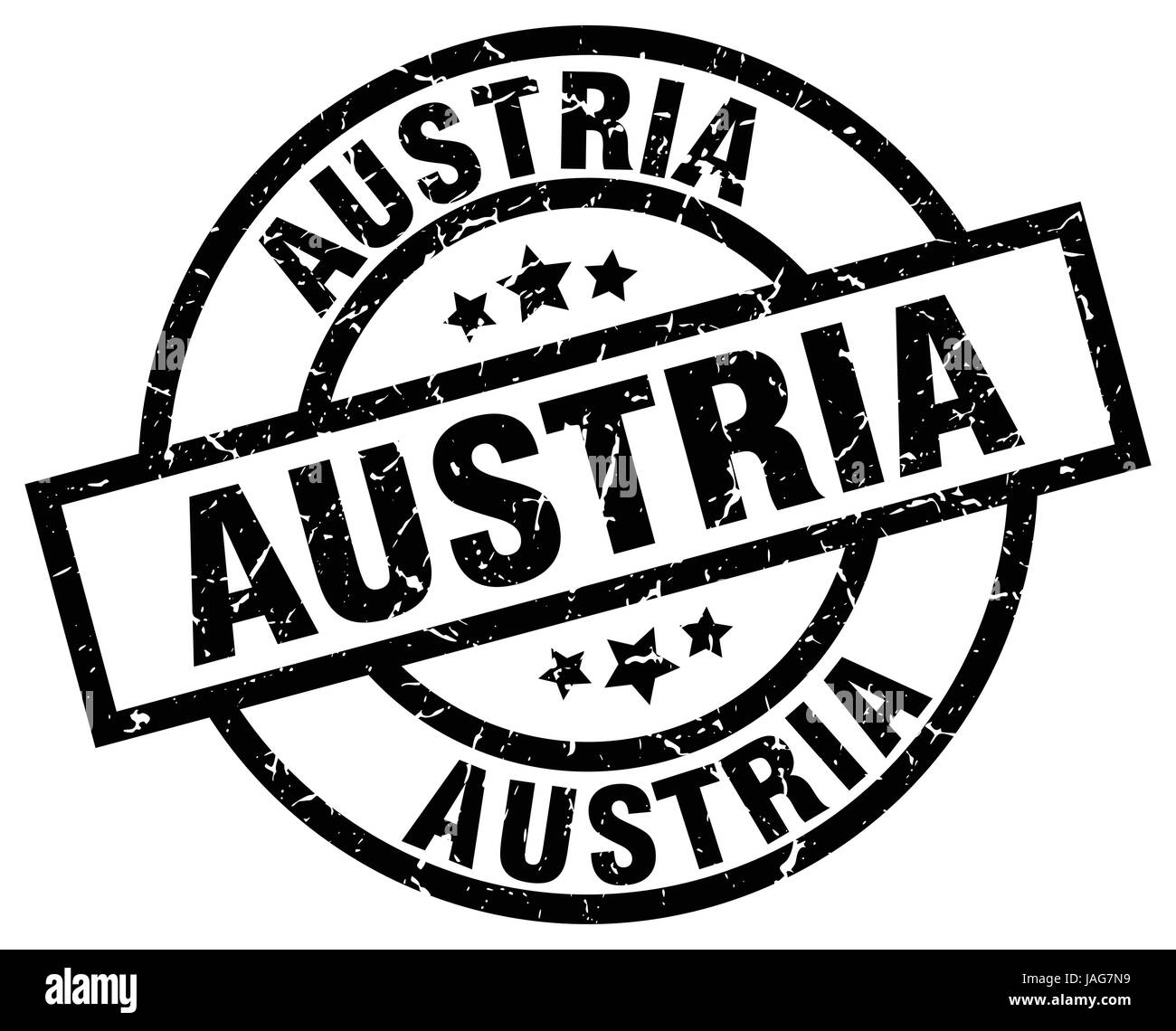Stamp austria Black and White Stock Photos & Images - Alamy