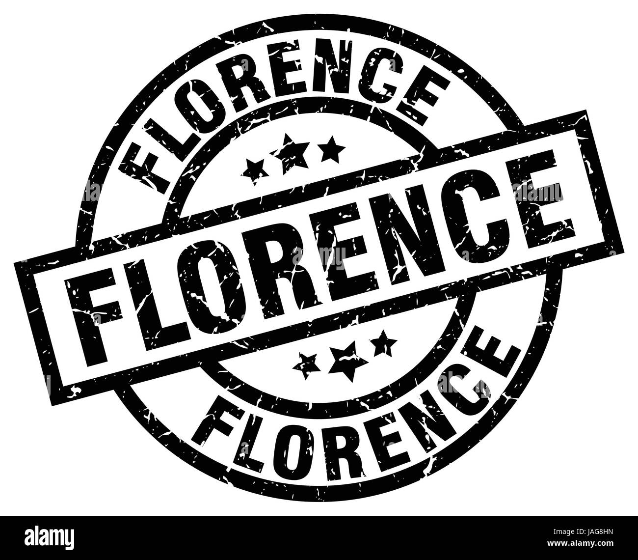 Florence stamp Black and White Stock Photos & Images - Alamy