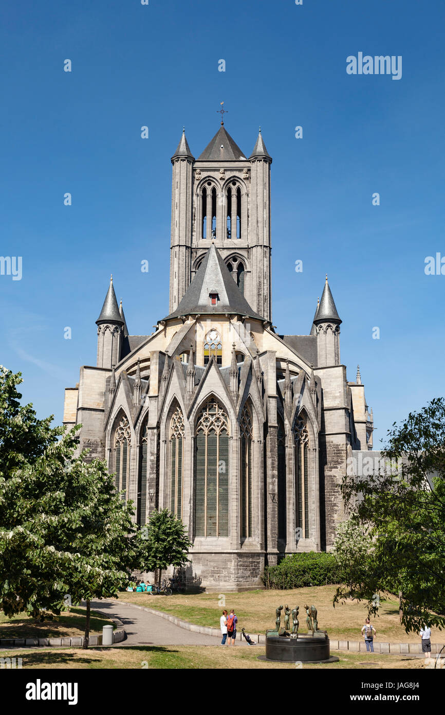 St niklaaskerk ghent hi-res stock photography and images - Alamy