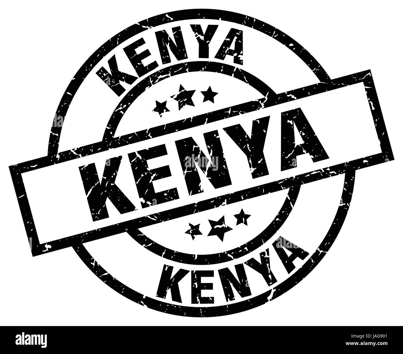 Kenya stamp Black and White Stock Photos & Images - Alamy