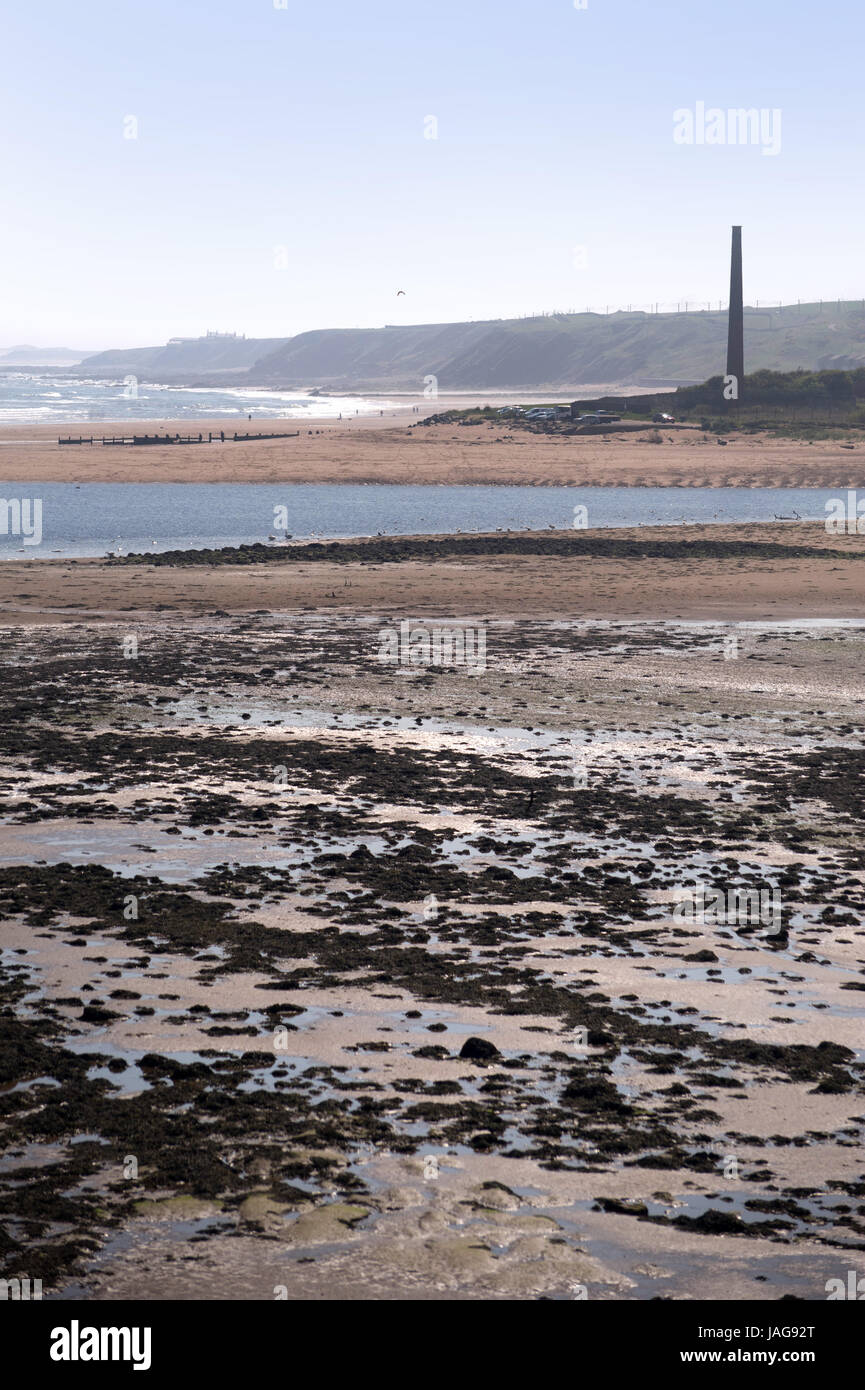 Spittal point from Berwick-upon-Tweed Stock Photo - Alamy