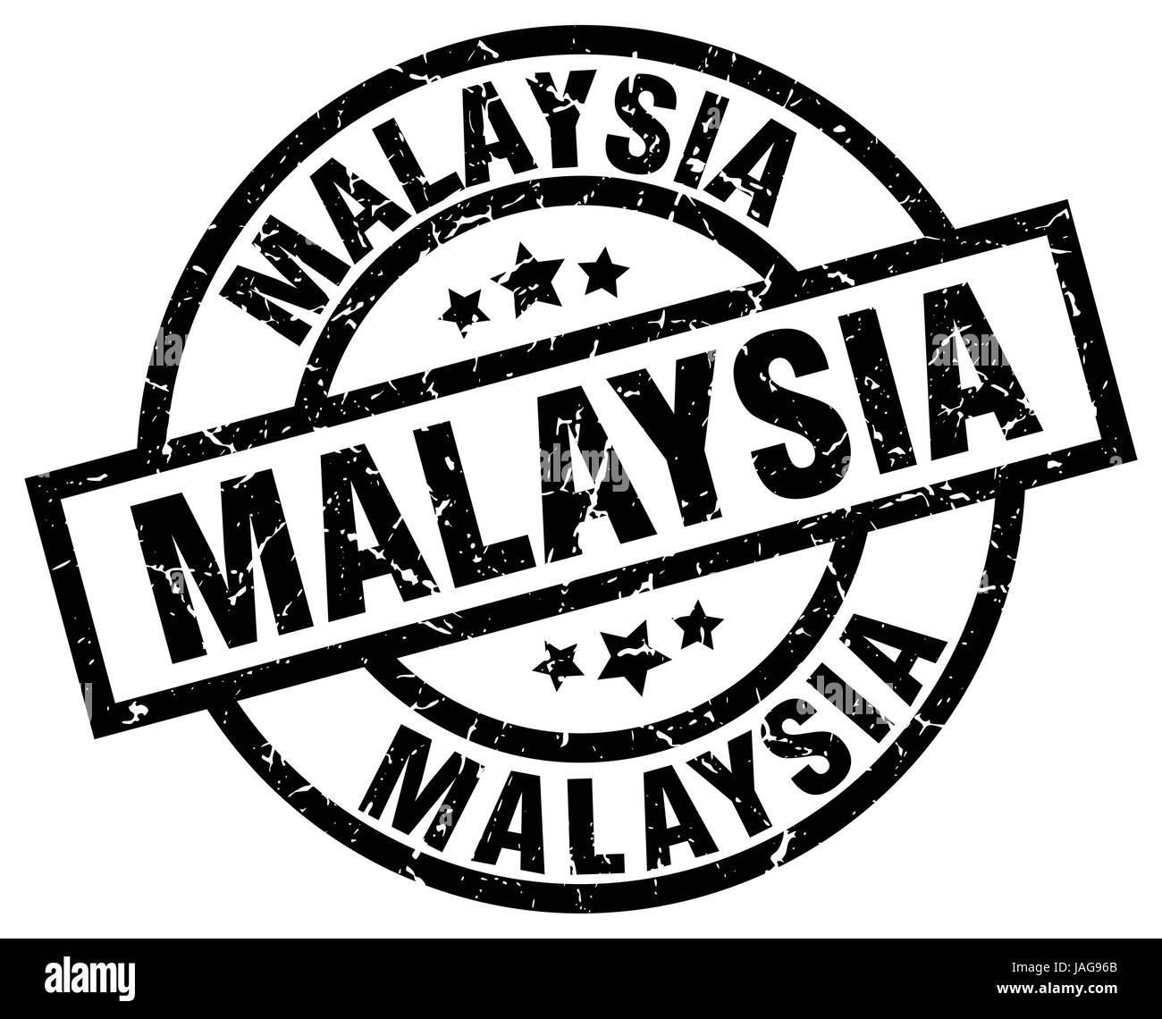 Malaysia stamp Black and White Stock Photos & Images - Alamy