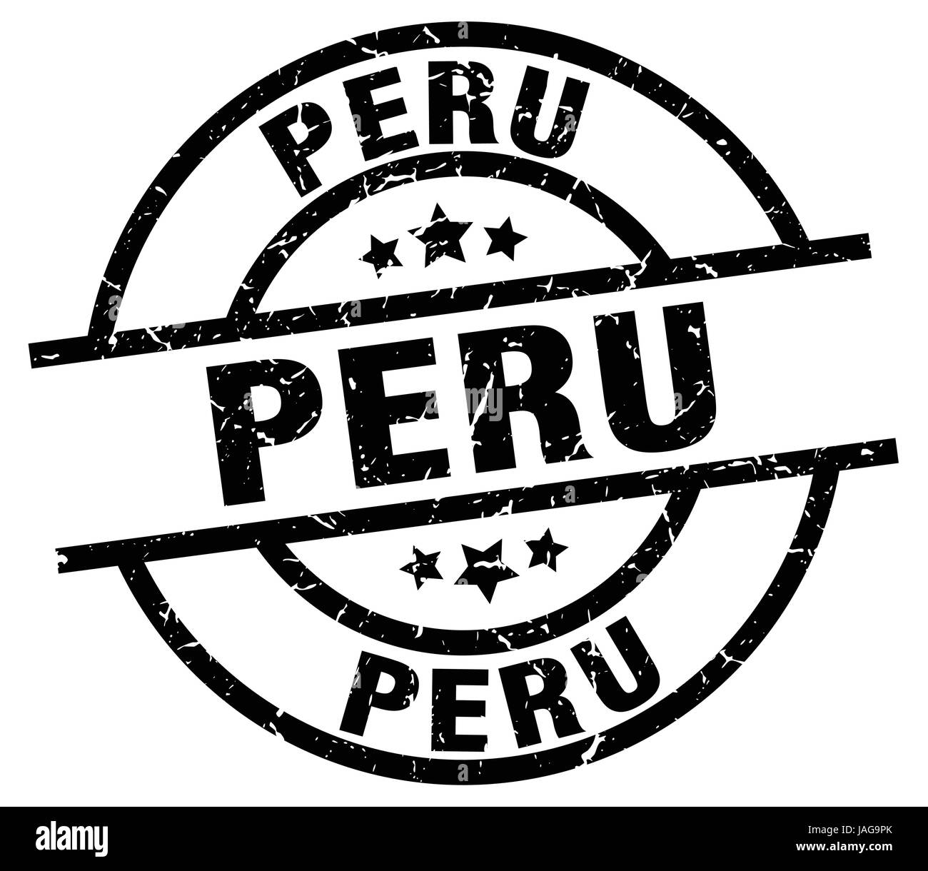 Peru stamp Black and White Stock Photos & Images - Alamy