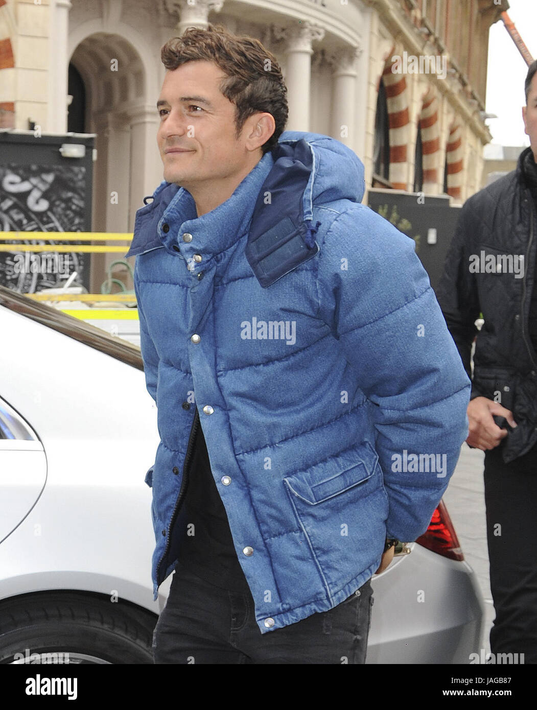 Orlando Bloom at Global Studios Featuring: Orlando Bloom Where: London ...