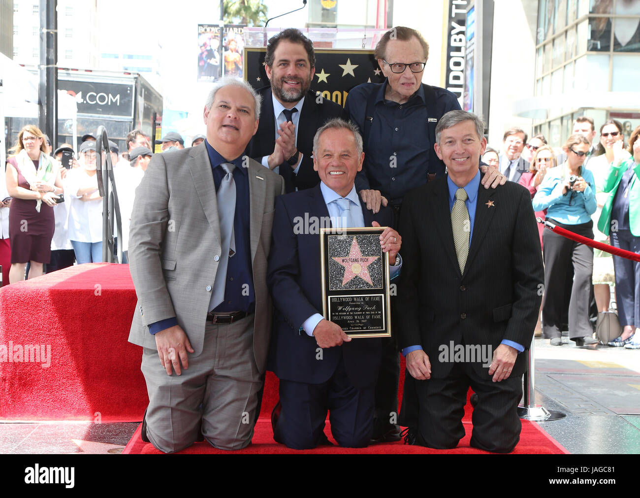 Wolfgang Puck Honored With Star On The Hollywood Walk Of Fame Featuring ...