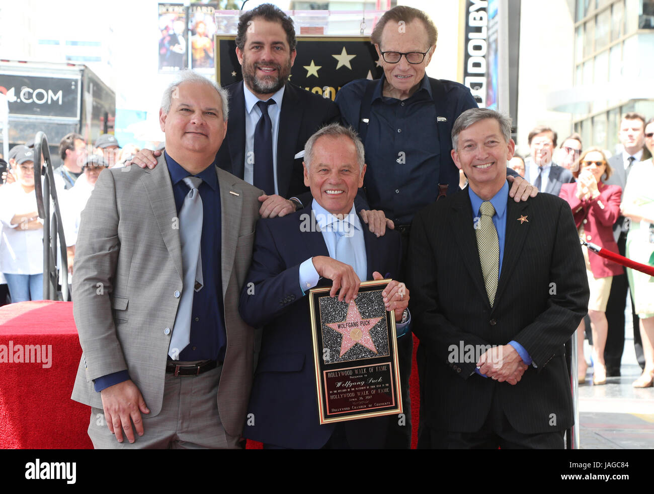 Wolfgang Puck Honored With Star On The Hollywood Walk Of Fame Featuring ...