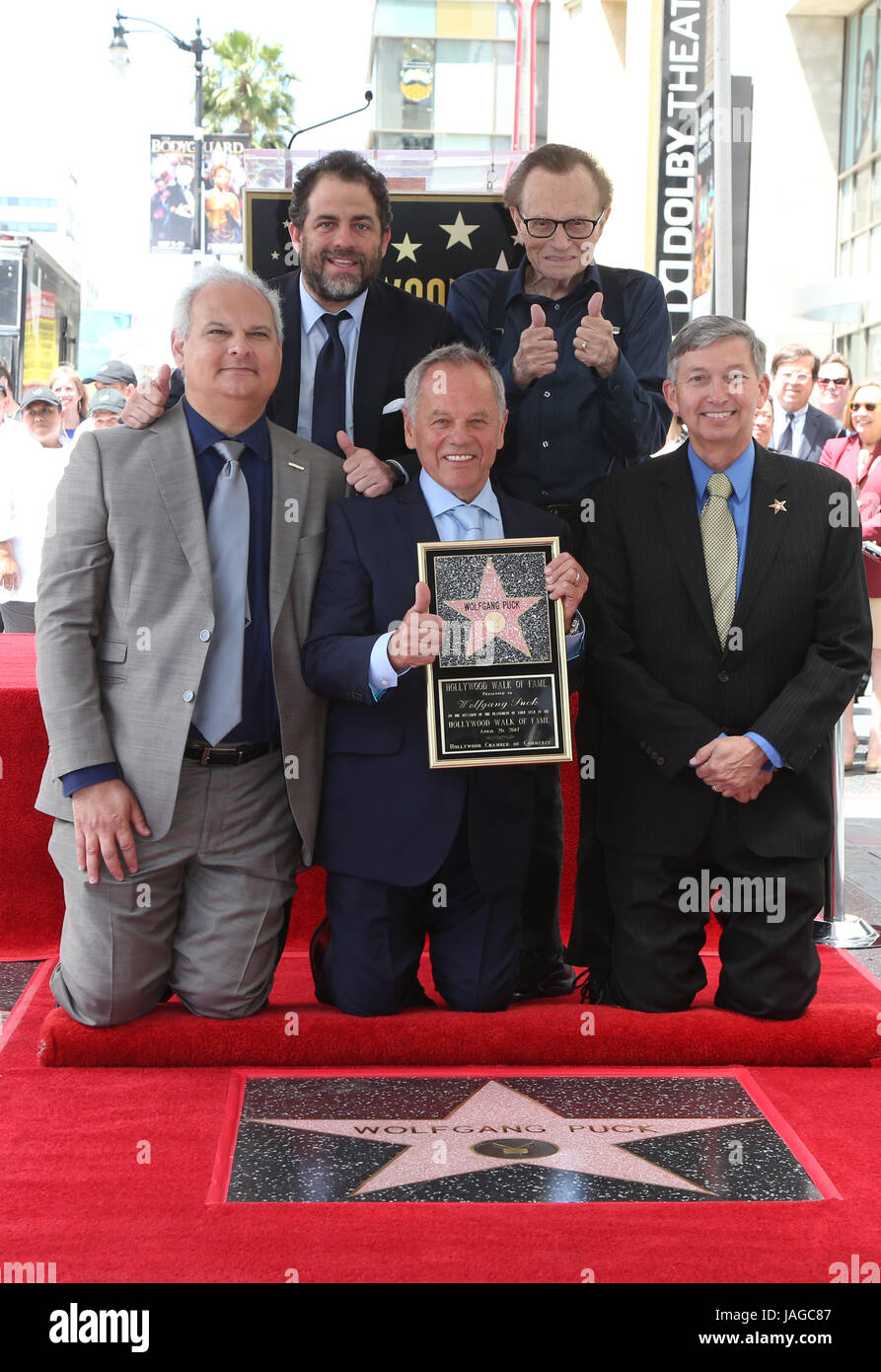 Wolfgang Puck Honored With Star On The Hollywood Walk Of Fame Featuring ...